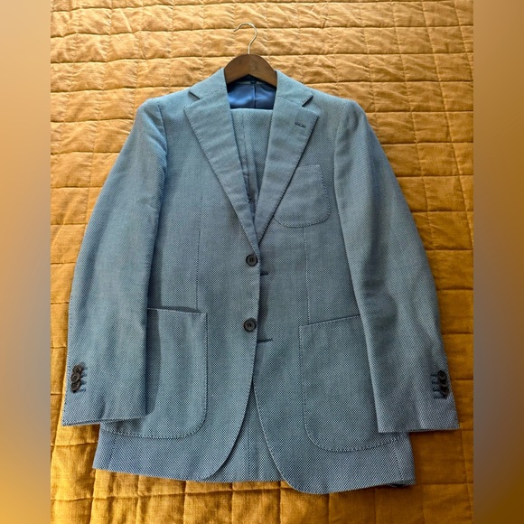 Suitsupply | Suits & Blazers | Suitsupply Usuk Size 34r Pure Cotton ...
